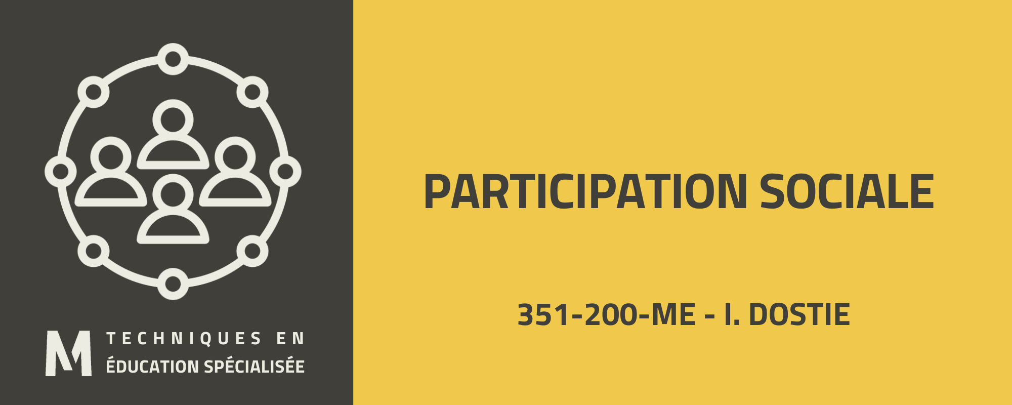 351-200-ME - Participation sociale - I. Dostie (H2025)